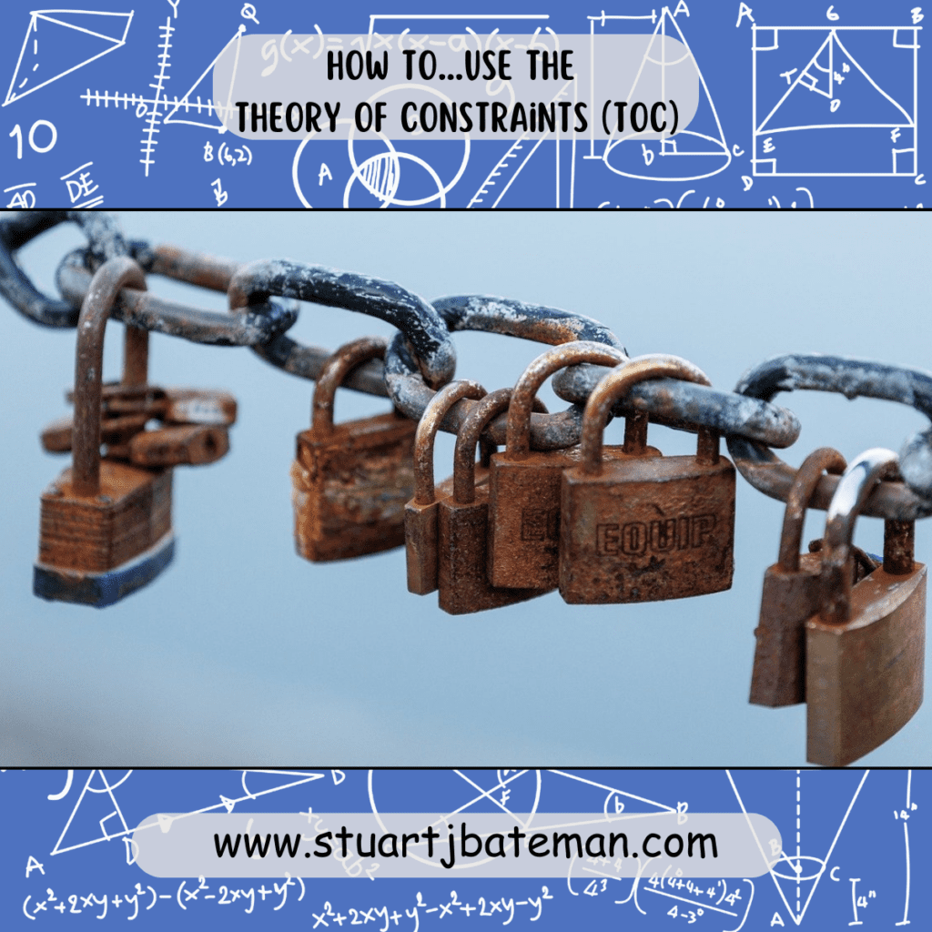 How to…use the Theory of Constraints (TOC): Streamlining Productivity